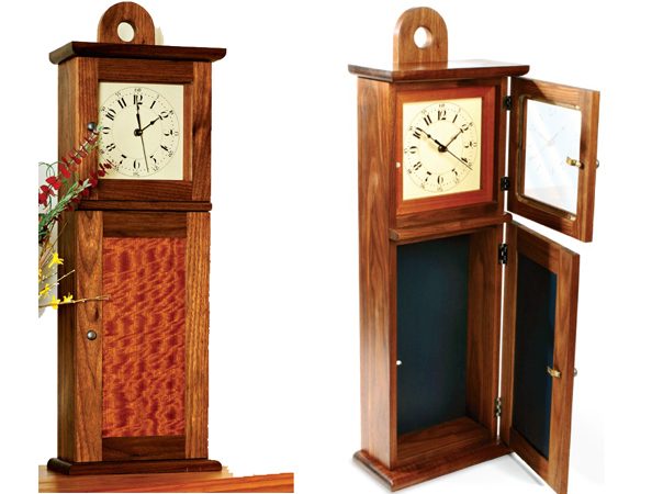 Shaker wall clock - Canadian Woodworking