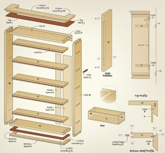 Versatile hand tool display - Canadian Woodworking