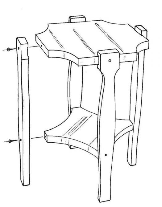 Plant stand | Canadian Woodworking