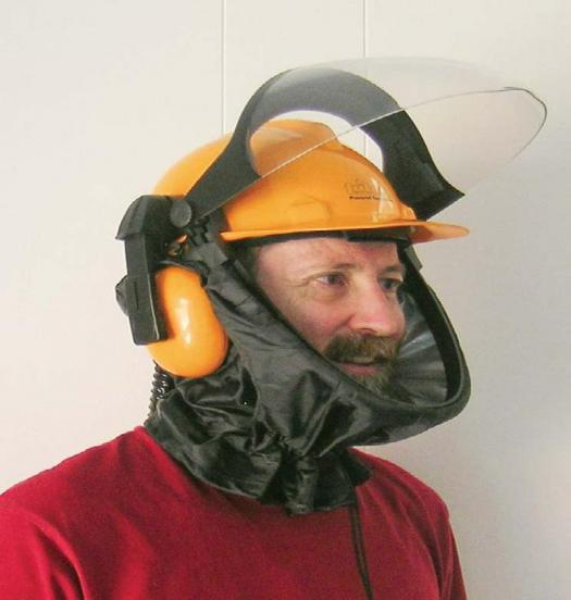Powered face shield respirators - Canadian Woodworking