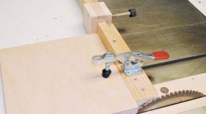 Cross cut panel sled - Canadian Woodworking