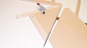 Cross cut panel sled - Canadian Woodworking