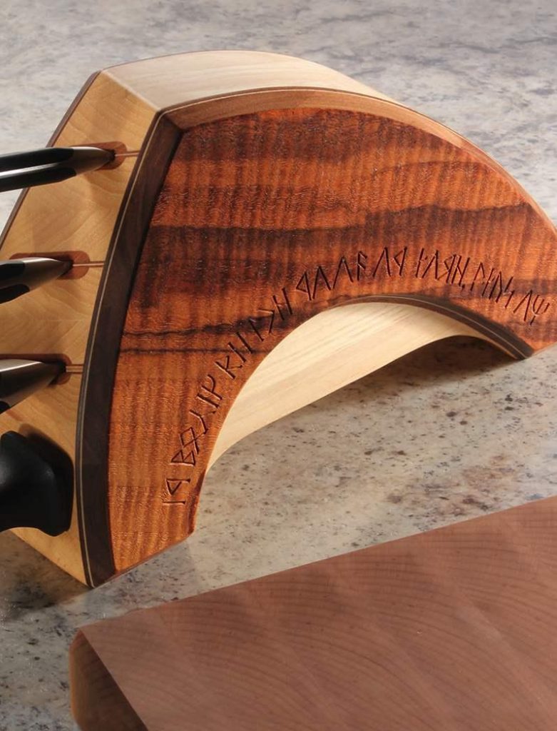 Make a Knife Block - Canadian Woodworking