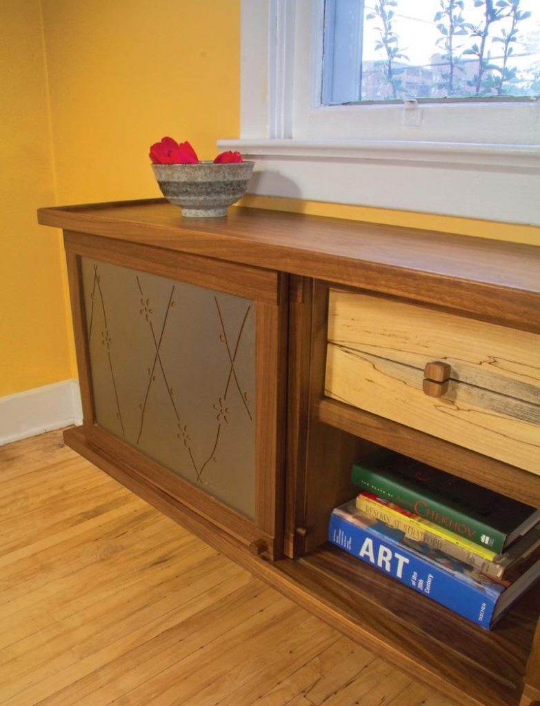 Build a walnut sideboard - Canadian Woodworking