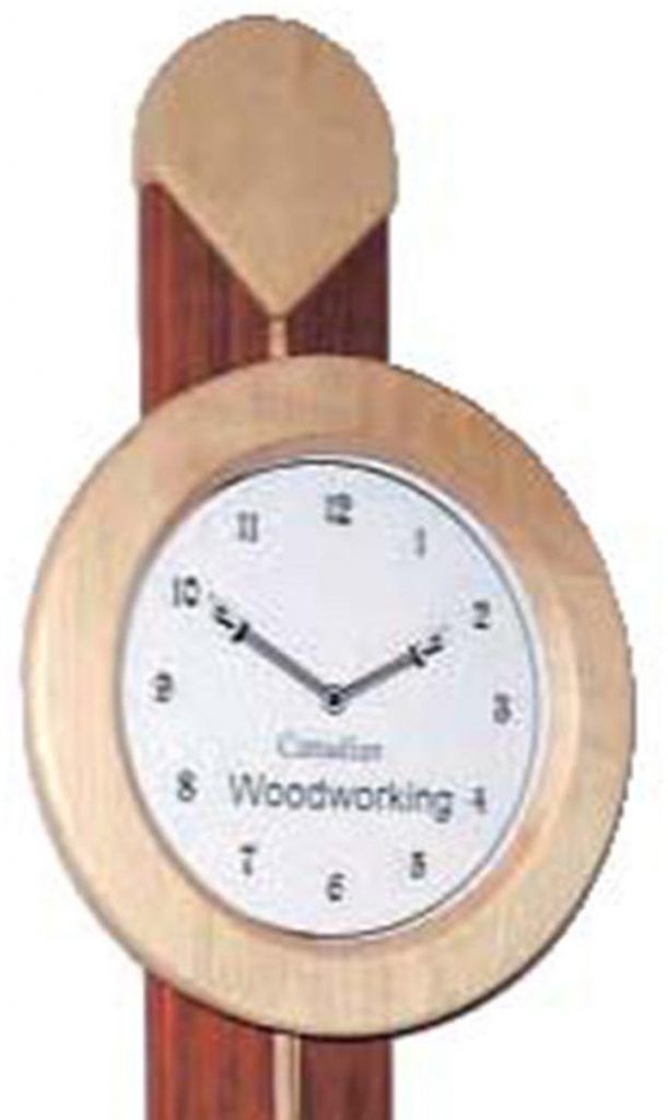 Intarsia clock | Canadian Woodworking