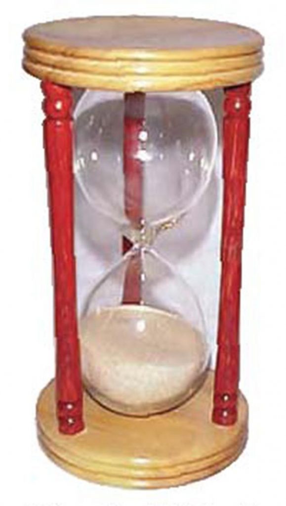 15-minute sand timer - Canadian Woodworking