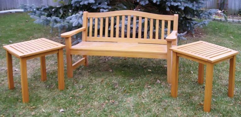 English Garden Bench - Canadian Woodworking