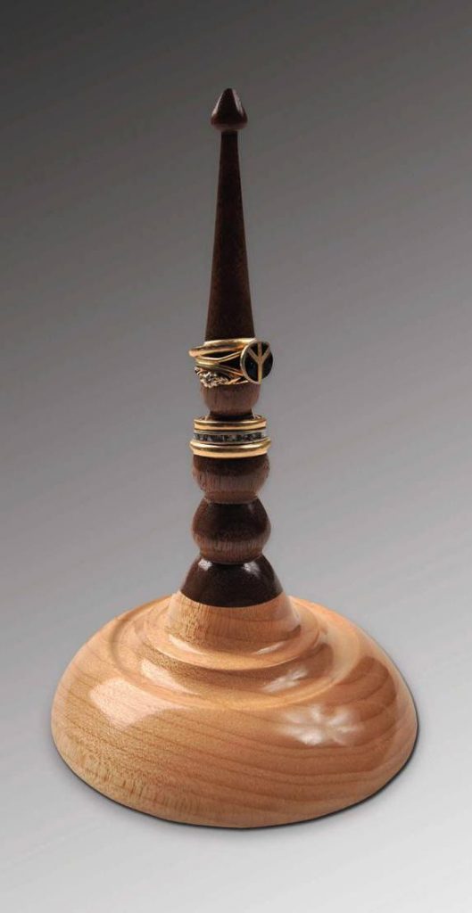 Laminated Ring Stand - Canadian Woodworking