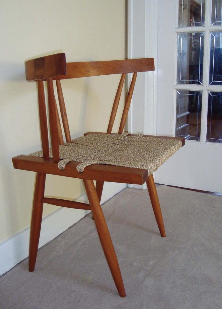 Grass-Seat Chair - Canadian Woodworking