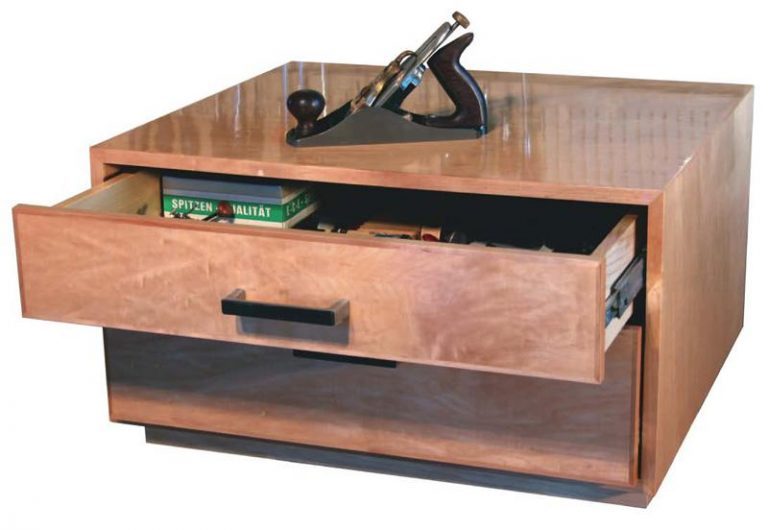 Two-Drawer Cabinet - Canadian Woodworking