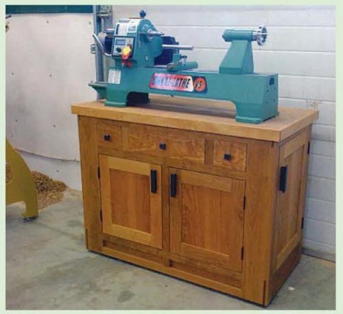 Midi lathe stand and storage - Canadian Woodworking