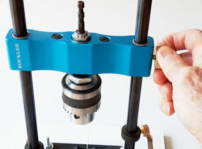 Rockler portable drill guide - Canadian Woodworking