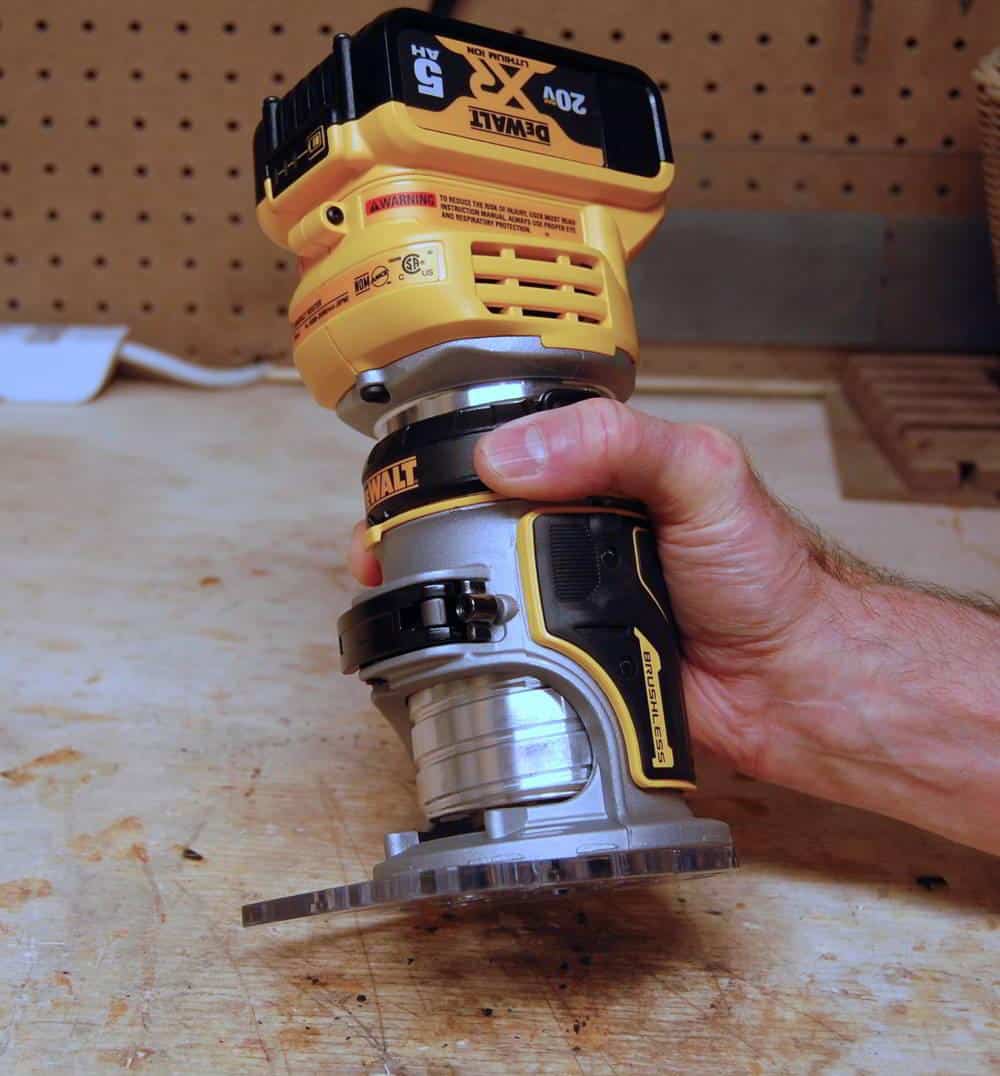 DEWALT 20V MAX XR Brushless Cordless Compact Router - Canadian Woodworking