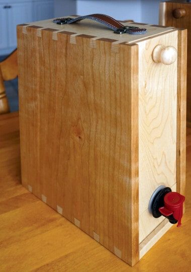 Make a wood wine box | Canadian Woodworking
