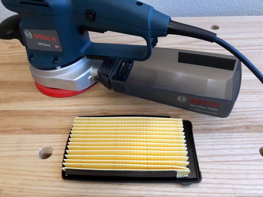 Bosch 5″ Multi-Hole Random Orbit Sander/Polisher - Canadian Woodworking