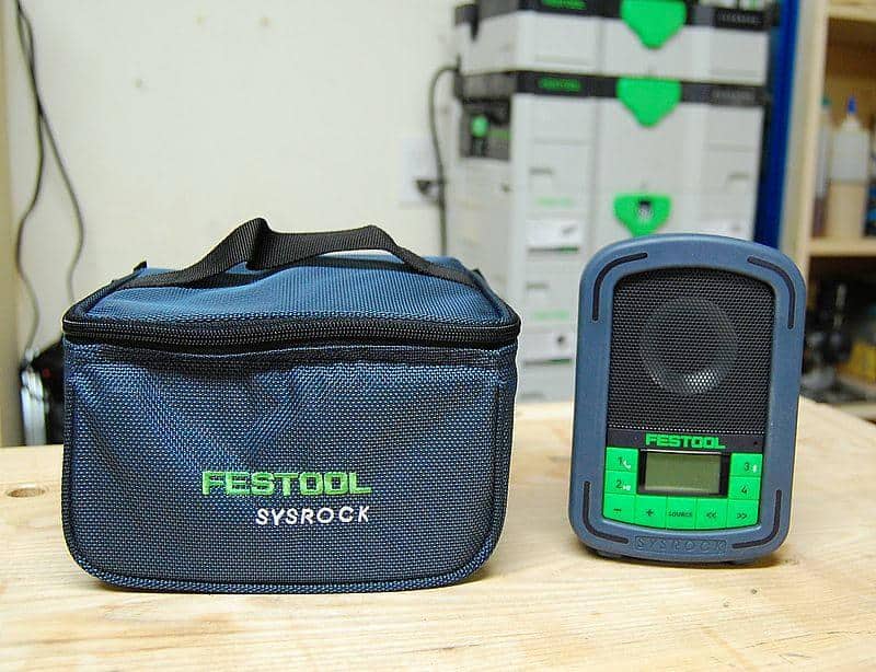 Festool SysRock Bluetooth Jobsite Radio - Canadian Woodworking
