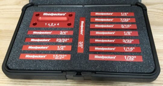 Woodpeckers setup blocks - Canadian Woodworking