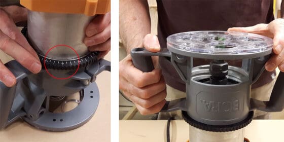 BORA 3.25 HP fixed-base router - Canadian Woodworking