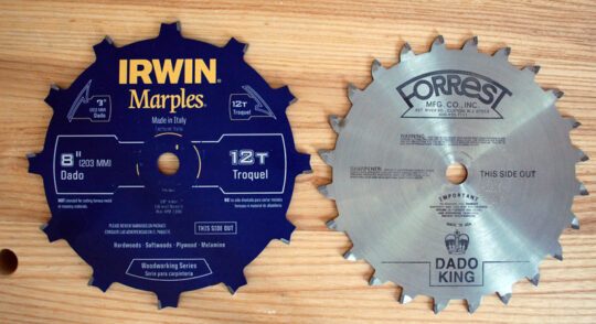 Best stacked dado sets money can buy - Canadian Woodworking