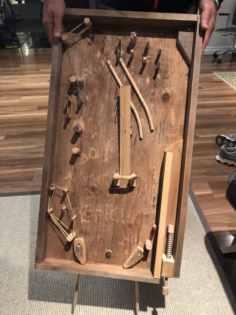 A wooden pinball machine and more about pencils - Canadian Woodworking