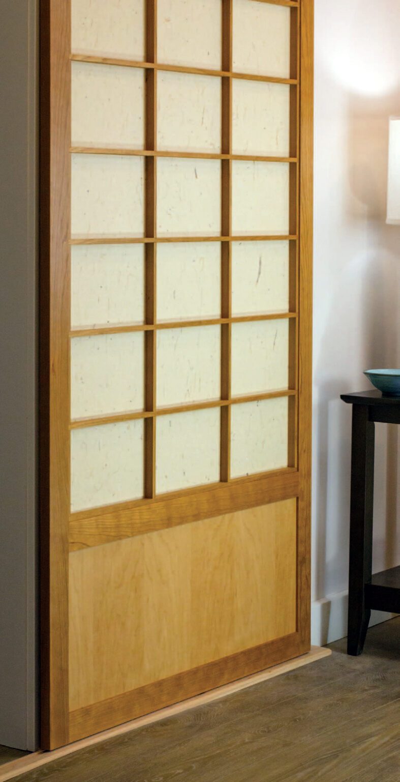 Make a sliding shoji screen - Canadian Woodworking
