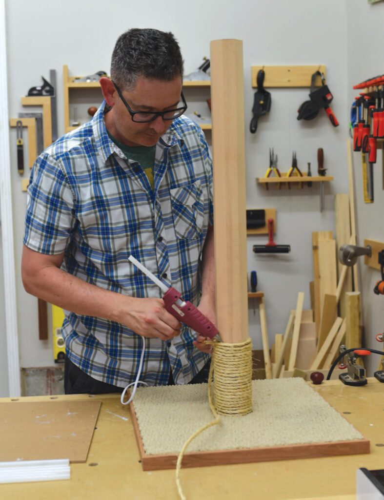 Make a cat post | Canadian Woodworking