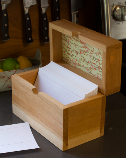 Make a recipe box - Canadian Woodworking