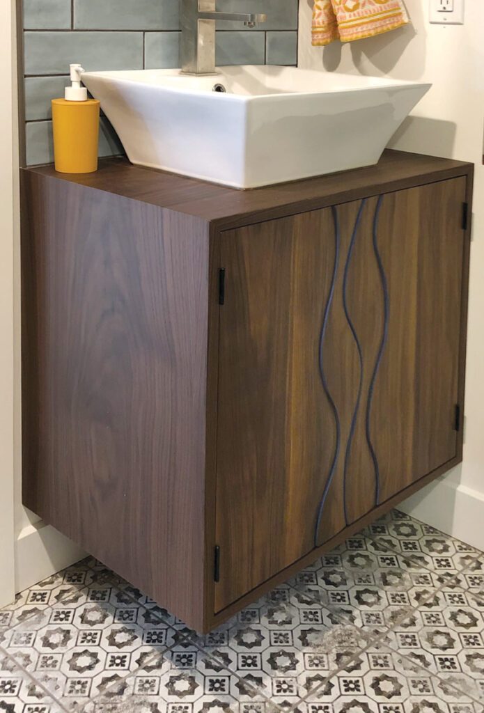 Build a floating vanity | Canadian Woodworking