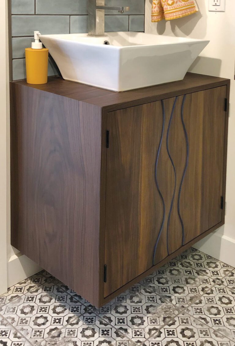 Build a floating vanity | Canadian Woodworking