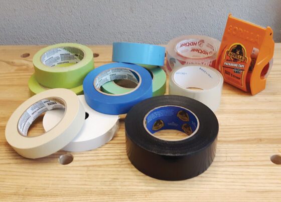 Great adhesive tapes for shop and home - Canadian Woodworking