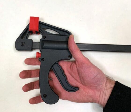 6 trigger/spreader clamps tested - Canadian Woodworking