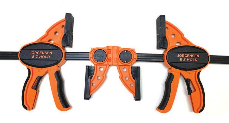 6 trigger/spreader clamps tested - Canadian Woodworking