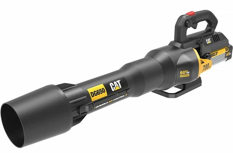 CAT 60V brushless leaf blower - Canadian Woodworking