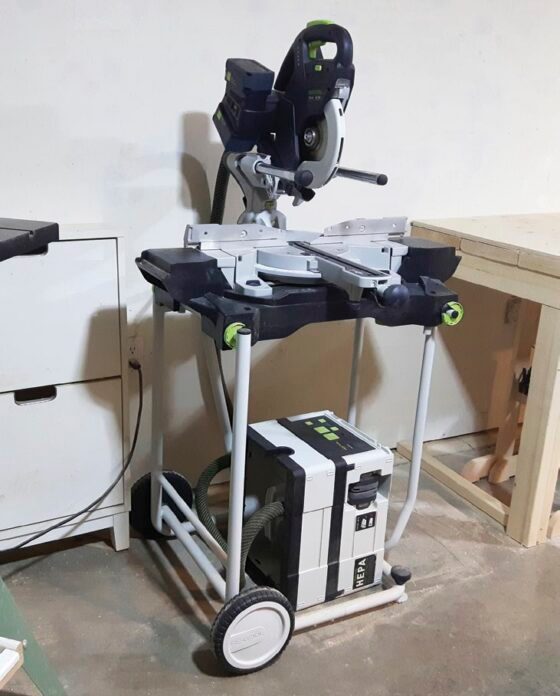 Festool KAPEX KSC 60 EB cordless mitre saw - Canadian Woodworking