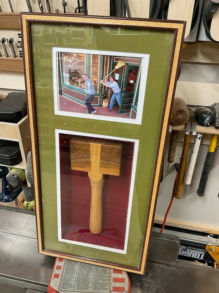 Roy Underhill and his “Mystery Mallet” - Canadian Woodworking