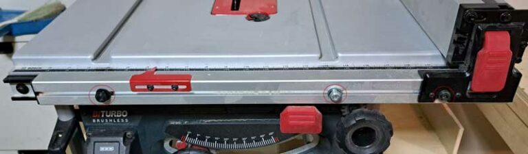 Bosch PROFACTOR 18V 8-1/4″ portable table saw - Canadian Woodworking