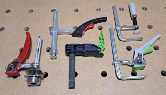 Work-holding devices for multifunction tables - Canadian Woodworking