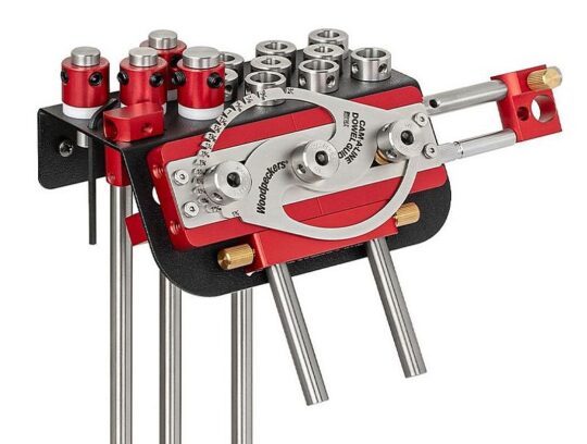 Woodpeckers CAM-A-LINE dowel guide - Canadian Woodworking