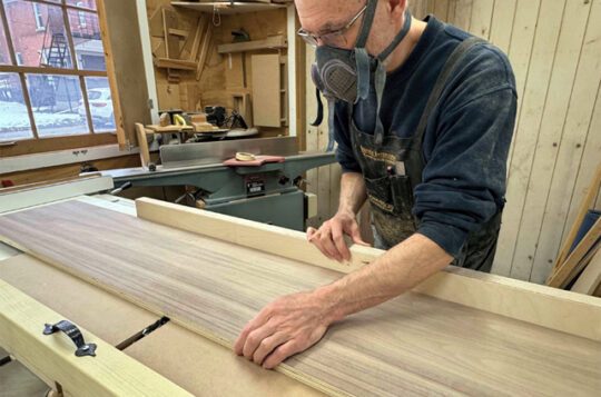 Build a dado sled for long panels - Canadian Woodworking