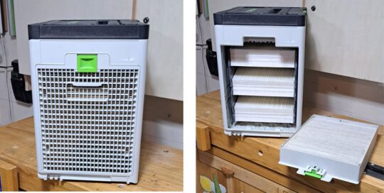 Festool SYS-AIR HEPA air filter - Canadian Woodworking