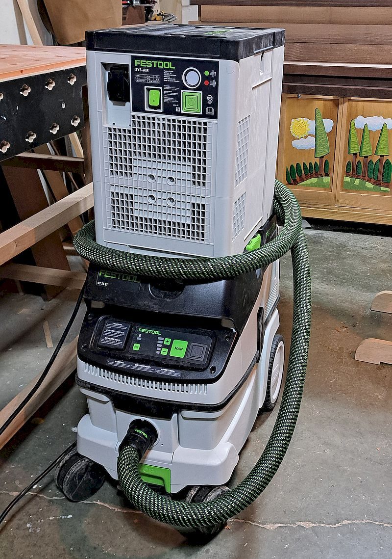 Festool SYS-AIR HEPA air filter - Canadian Woodworking