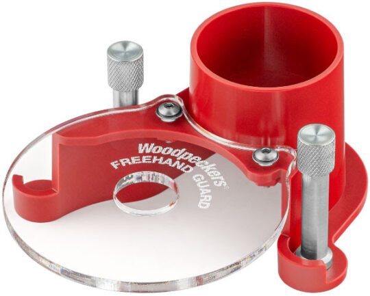 New & improved freehand guard - Canadian Woodworking