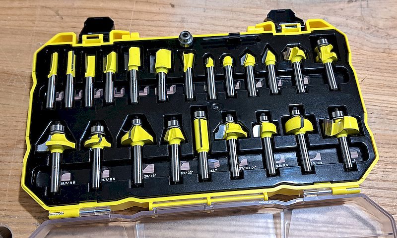 FAMAG professional router bit set - Canadian Woodworking